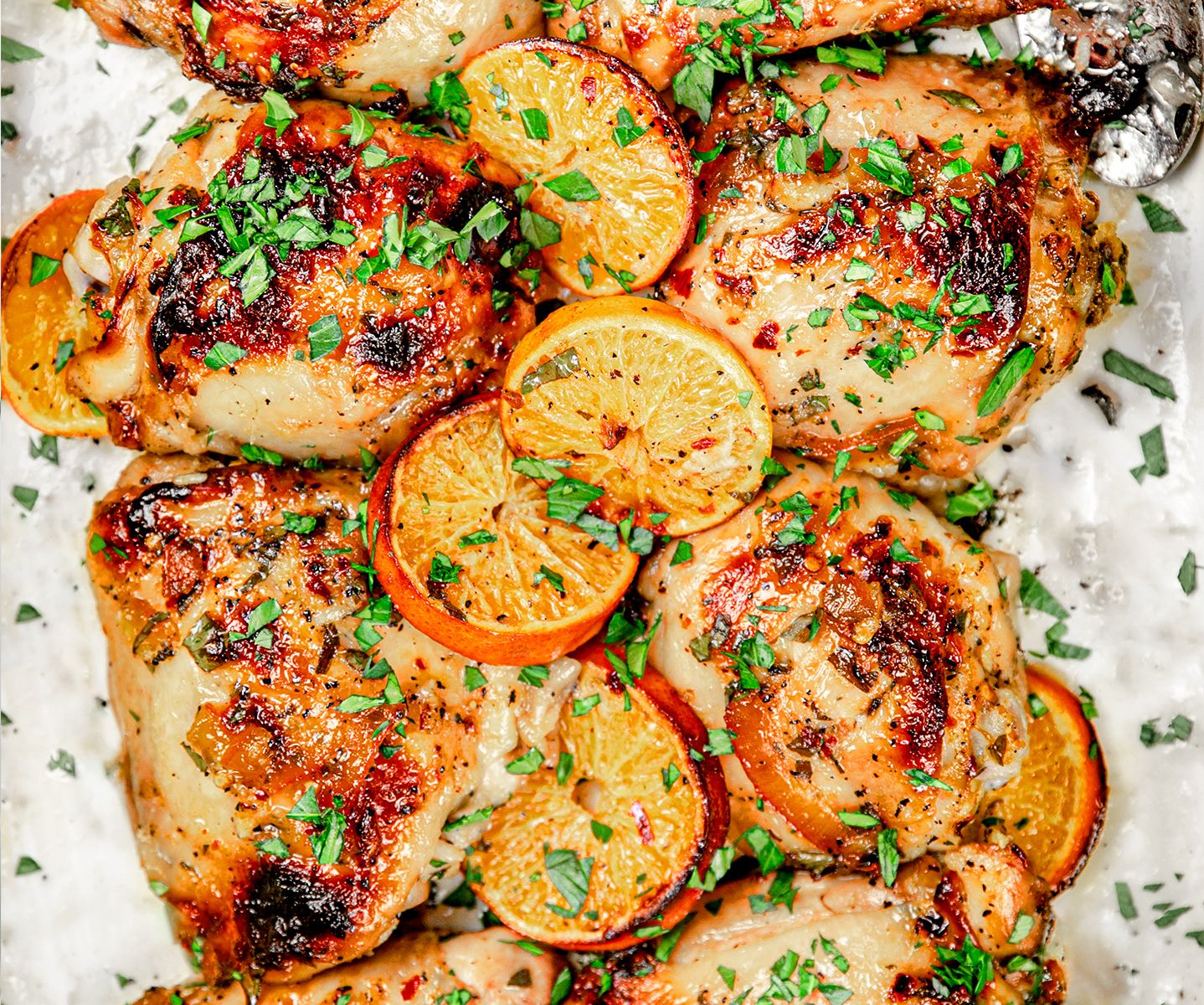 Orange & Citrus Roasted Chicken - Sunshine Dawn